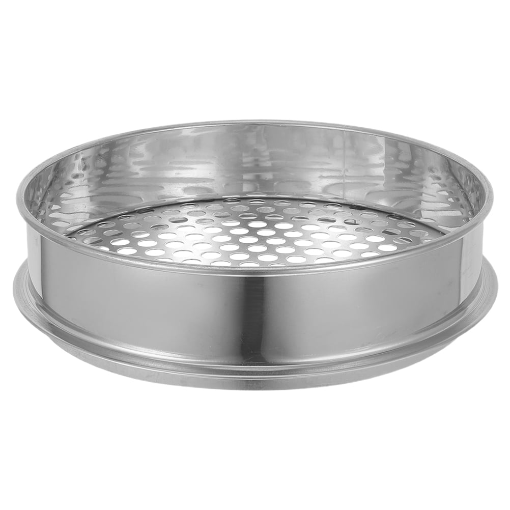Dirt Garden Sieve Soil Sifter Stainless Rocks Compost Sifting Pan Round ...