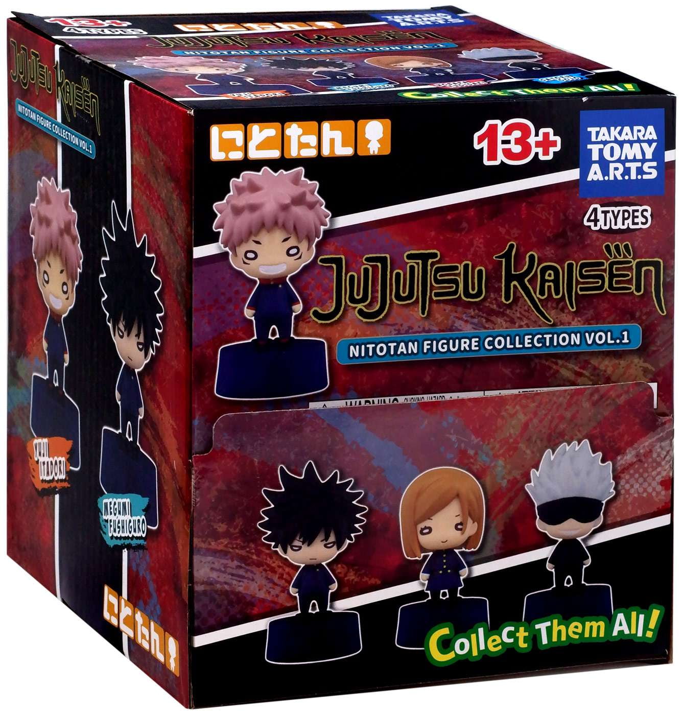 Jujutsu Kaisen Nitotan Figure Collection Vol. 1 Mystery Box (24 Packs ...