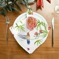 GZHJMY Bird Floral Cloth Napkin Hummingbird Butterfly Spring Green ...