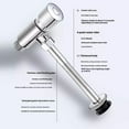 WINDLAND Easy Press Copper Urinal Flush Valves Upgrades for Home ...