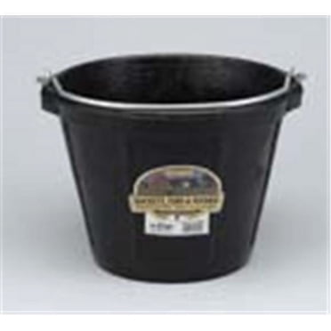 Miller Manufacturing 8qt Black Plastic Buckets - Walmart.com