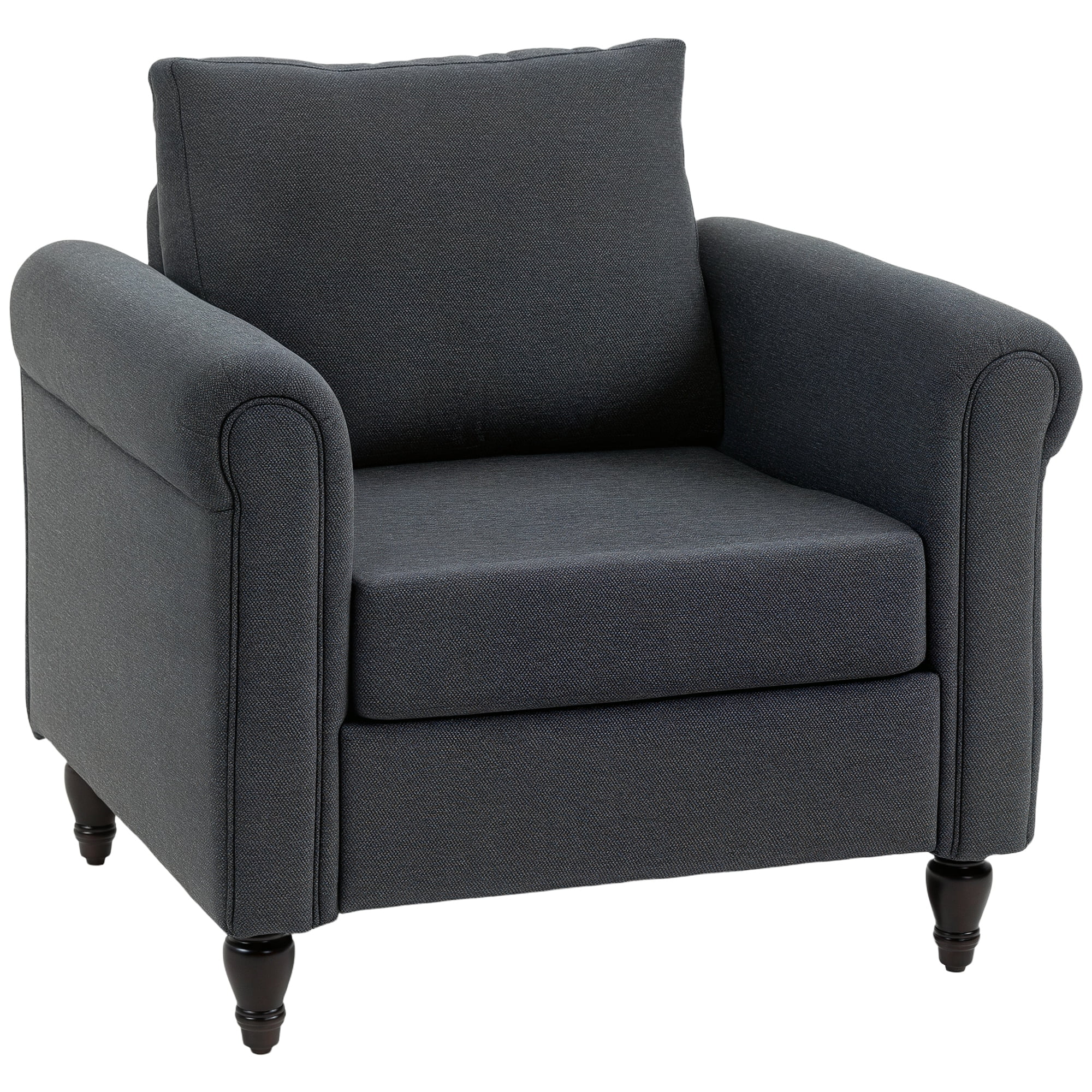 Click here for Homcom Vintage Accent Chair  Upholstered Armchair... prices