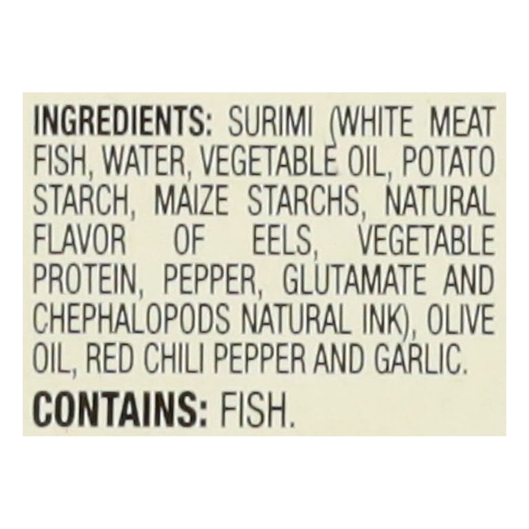 Baby Eels Angulas Iberia Baby Eels In Olive Oil - 4 Oz Surimi Style ...