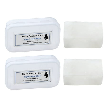 Shaving Alum Block by Shave Classic w/ Travel Case, Alcohol Free ...