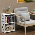 3 Tier Bookshelf, Small Bookcase for Small Spaces, Mini Thin Book Shelf ...