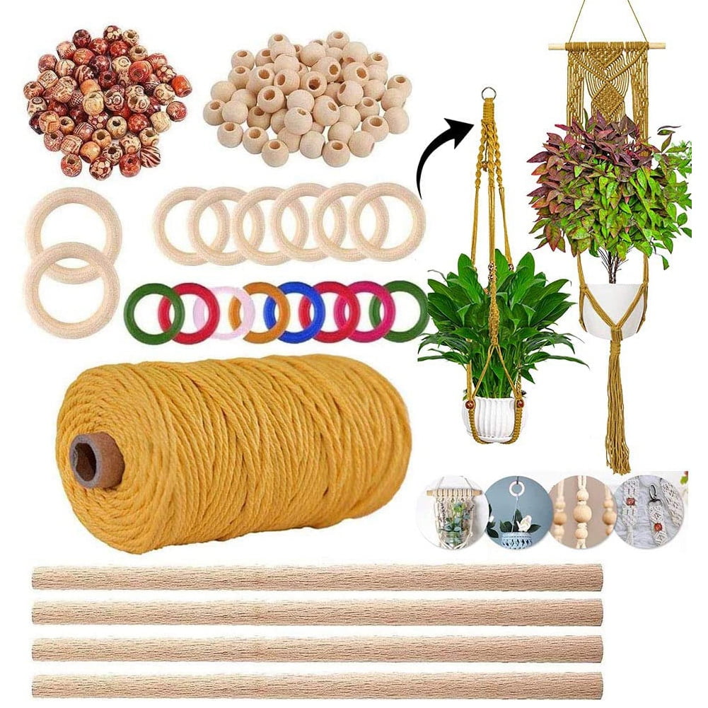 Click here for Unbranded Macrame Plant Hanger Kits For Beginners... prices