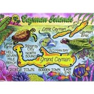 Mexico Map Caribbean Fridge Collector's Souvenir Magnet 2.5 inches X 3. ...