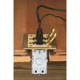 Hubbell Brass Floor Outlet Kit 71WDS - Walmart.com