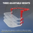 Folding Heavy Duty Tire Step for Truck, SUV and RV Adjustable Tire ...