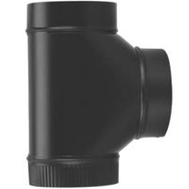 Imperial Manufacturing Group BM0083 6" Black Matte Clean Out Tee ...