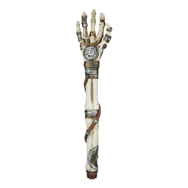 Steampunk Geared Clockwork Hand Bone Skeleton Arm Back Itch Scratcher ...