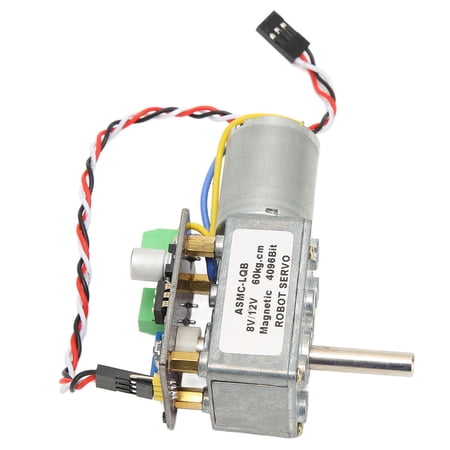 60Kg High Motor Servo, Encoder Robot Steering Metal Gear Motor Digital ...