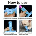 Dog Chew Toothbrush Teeth Stick Toothbrush Cleaning Toys Pet Dental ...