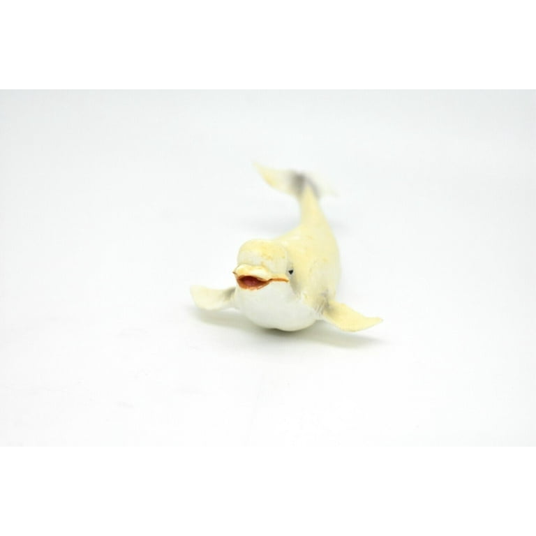 Beluga Whale Rubber Toy