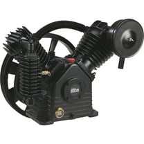 NorthStar Dual Cylinder Air Compressor Pump, 2-Stage, 569cc, 22.9 CFM ...