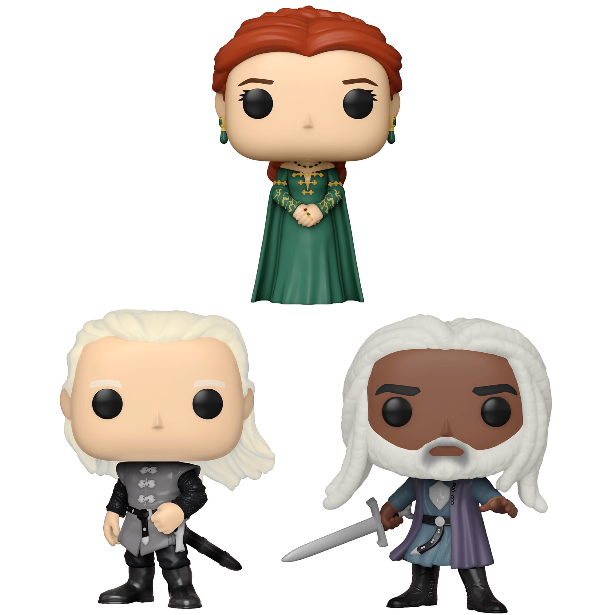 Funko Pop! TV: House Of The Dragon Collectors Set - 3 Figure Set ...