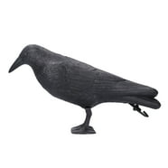 Navaris Crow Decoy - Fake Black Crow Decoy for Attracting Crows ...