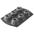 "Wilton Excelle Elite 6-Cavity Mini Fluted Bundt Pan for Cake Baking ...