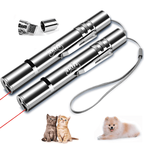 Laser Pointer Interactive Cat Toys for Indoor Cats Cat and Dog Chaser ...