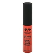 NYX Professional Makeup Soft Matte Metallic Lip Cream, Rome - Walmart.com