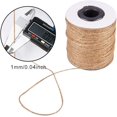 Jute Cord Jute String Jute Twine 2-Ply for Jewelry Making BurlyWood 1mm ...