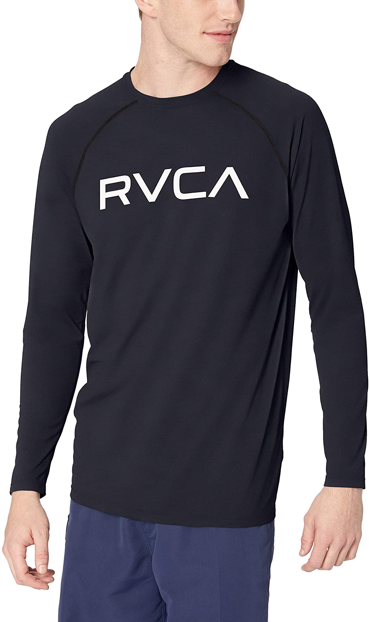 RVCA Mens Micro Mesh Long Sleeve Surf Top | Walmart Canada