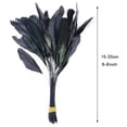50Pcs Natural Craft Quills 4-6Inch Colored Quills For Jewelry Making ...