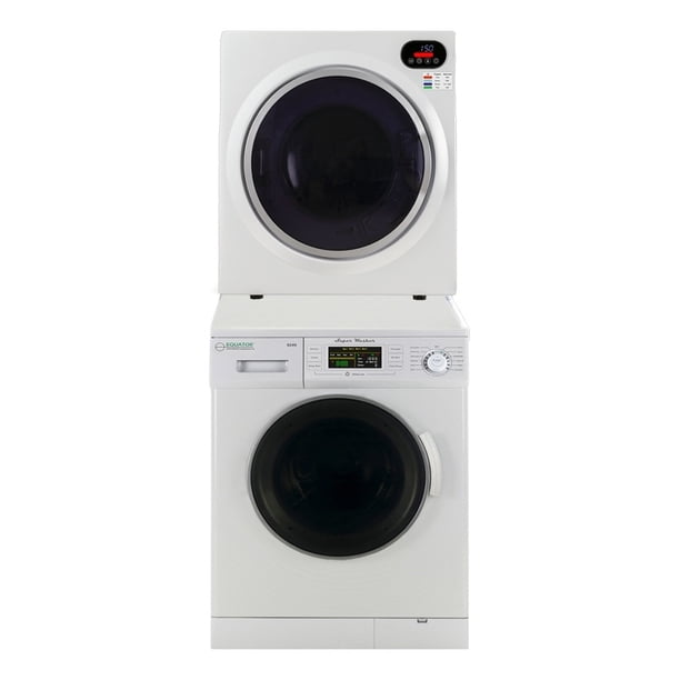 Equator Pro Ultra Compact 110V Set Washer 13lbs+Vented Digital Dryer 2. ...