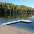 PlayStar, Aluminum Floating Dock Kit, 4' x 10', with Resin Top ...
