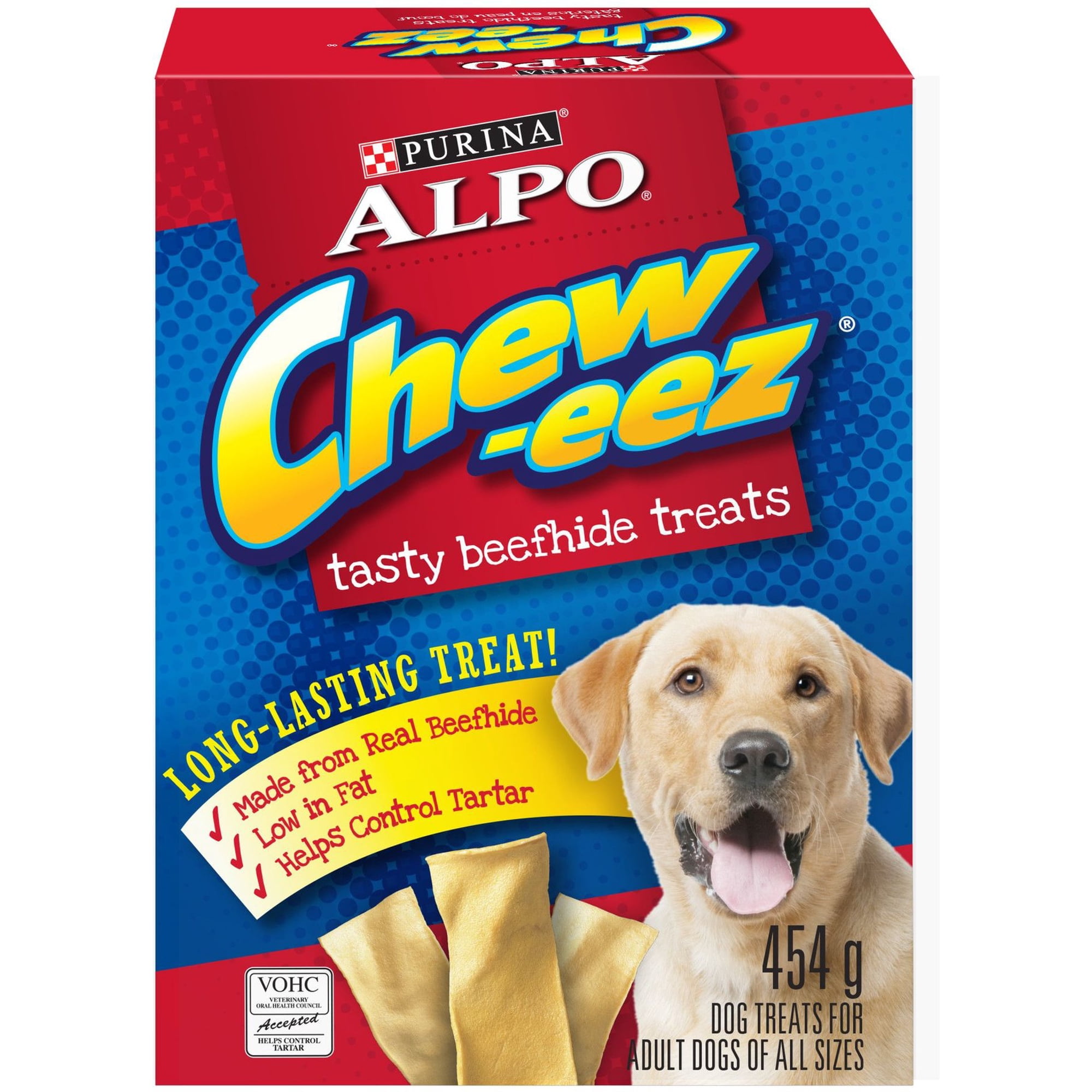 Click here for Pack Of 3 - Alpo Chew-Eez Tasty Beefhide Dog Treat... prices