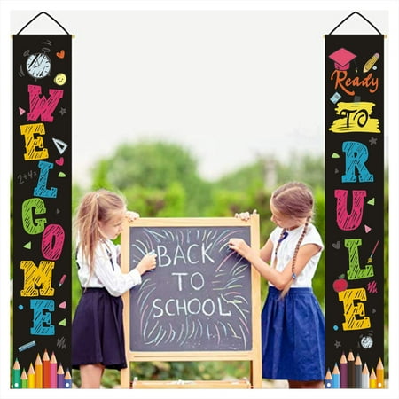 Dedang Bannière décorative, bannière d'introduction Scolaire, bannière ...