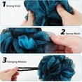 Bath Loofah Shower Sponge Body Back Scrubber Soft Mesh Shower Puffs ...