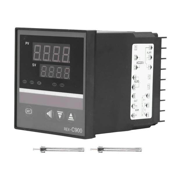 Uadme Rex‑C900FK02‑VxAN Controlador de Temperatura PID - Controlador de Temperatura Inteligente ...