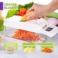 Vegetable Chopper - Multifunctional 15 in 1 Professional Food Chopper ...