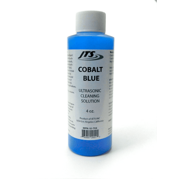 Ultrasonic Solution Cleaner Cobalt Blue Concentrate Cleaning Jewelry ...
