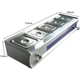 INTBUYING Electric Food Warmer 5-Pan Buffet Steam Table Restaurant Food ...
