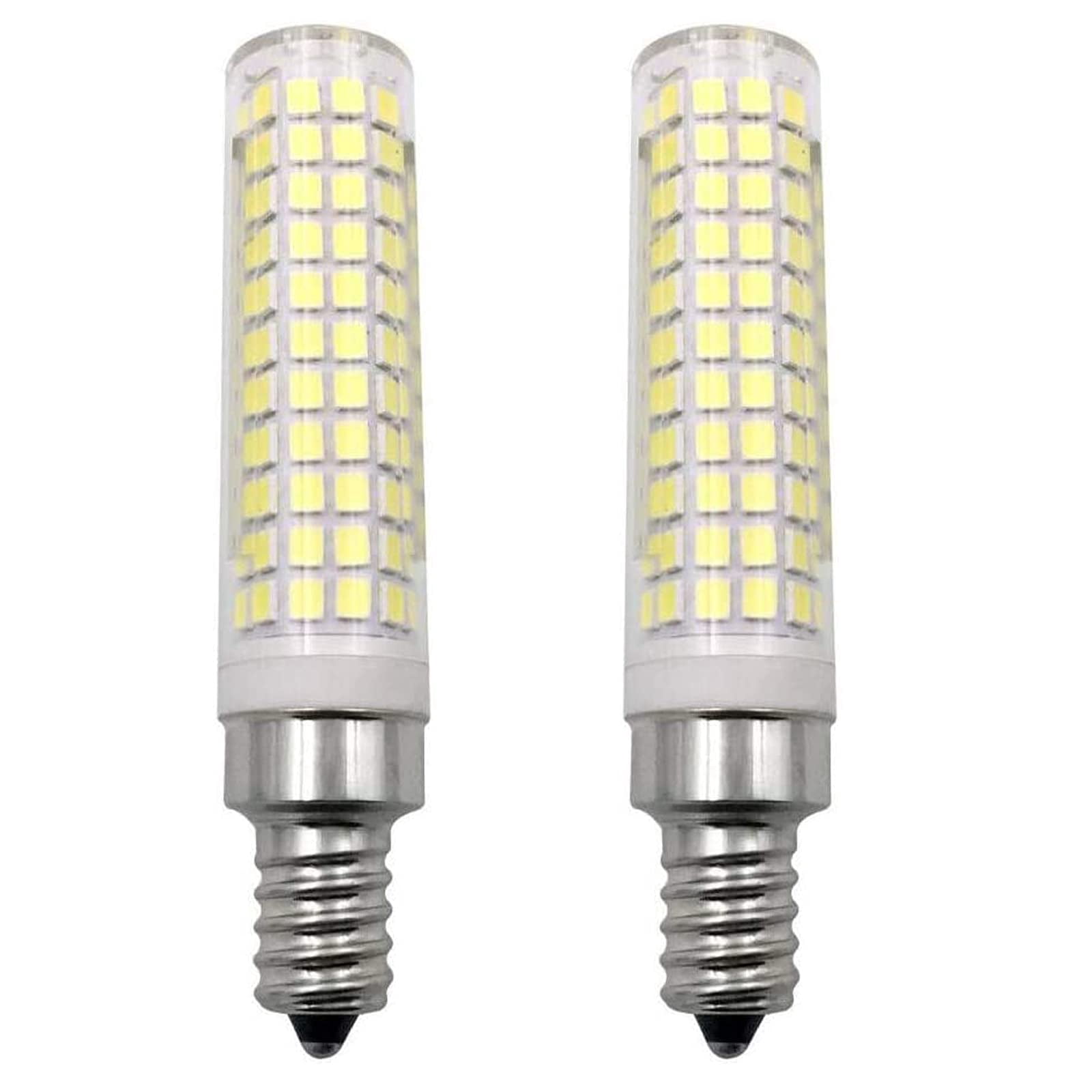 Lxcom Lighting 15W E12 LED Corn Bulb Dimmable 2 Pack- 2835 SMD 136 LEDs ...