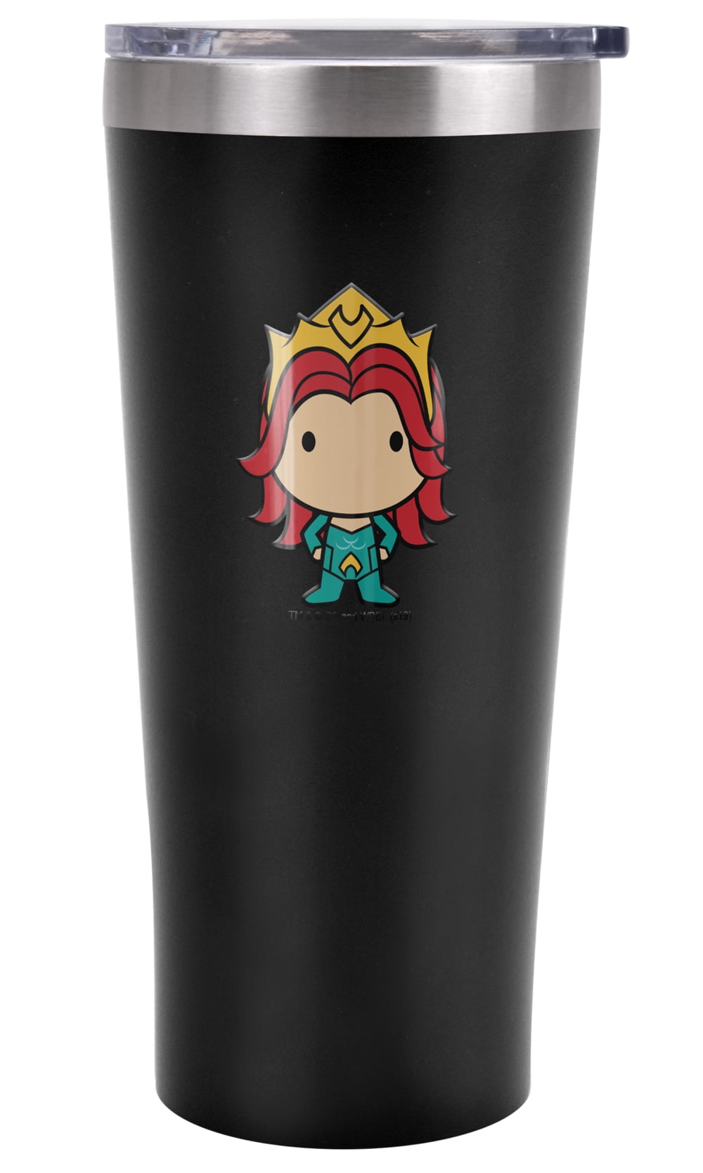 Aquaman Movie Official Mera Chibi Character 20 oz Travel Tumbler ...