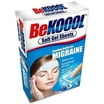 Be Koool Adult's Cooling Relief for Migraine, Fever & Headache Reducer Soft Gel Sheets, Cold ...