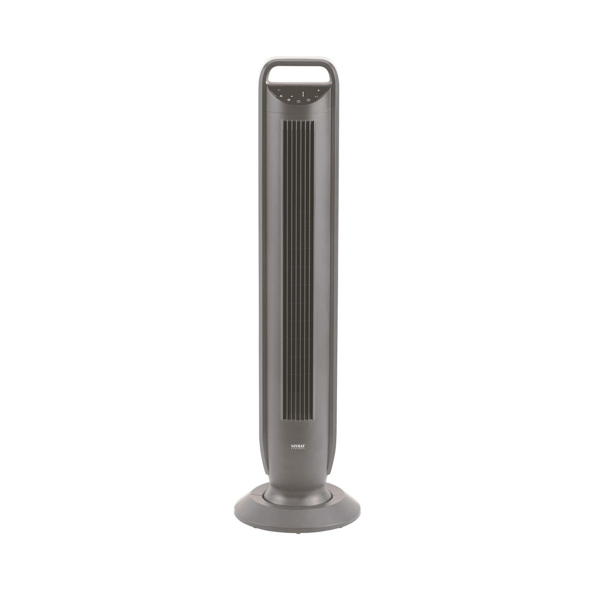 Click here for Seville Classics Gray Tower Fan With Touch Control prices