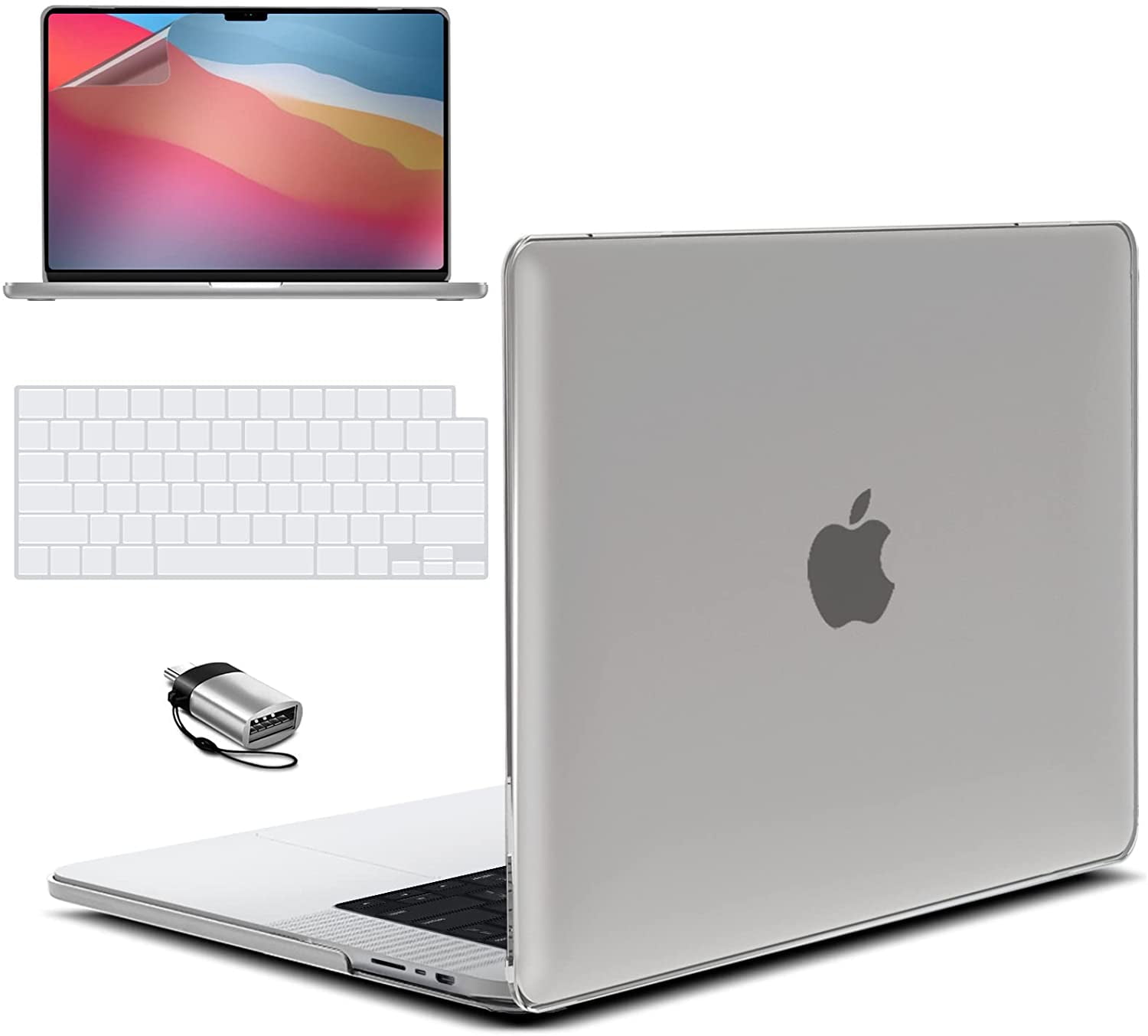 IBENZER Compatible with MacBook Pro 14 Inch Case 2023 2022 2021 M2/M1 ...