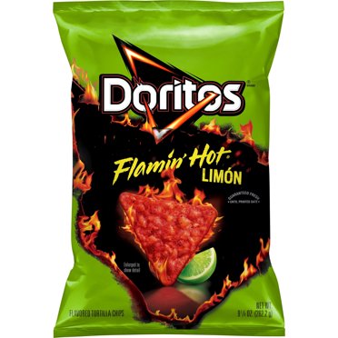 Doritos Flamin' Hot Mystery Flavor Snack Chips, 9.0 oz, Intense Heat, Bold Flavor, Limited Time ...