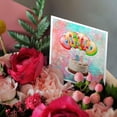 3drose, Image of Number 34 Candle on Cake, Happy Birthday, Colorful ...