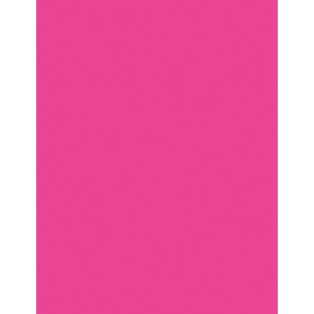 Pacon Laser Bond Paper - Neon Pink - Letter - 8.50" x 11" - 24 lb Basis ...