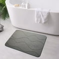 Bath Stone Mat, Luxury Diatomaceous Earth Shower Mat- Non-Slip Fast ...