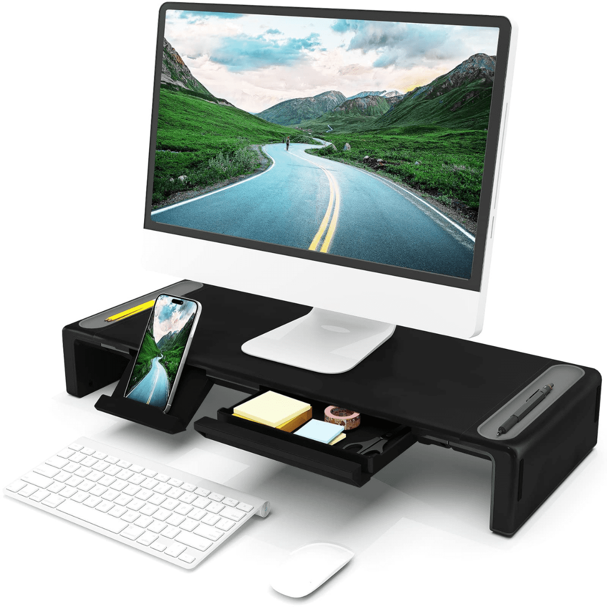 Click here for Ftcbjja Foldable Computer Monitor Riser  Adjustabl... prices