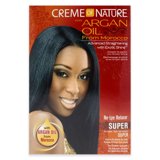 Creme of Nature With Argan Oil No-Lye Relaxer, Super - Walmart.com