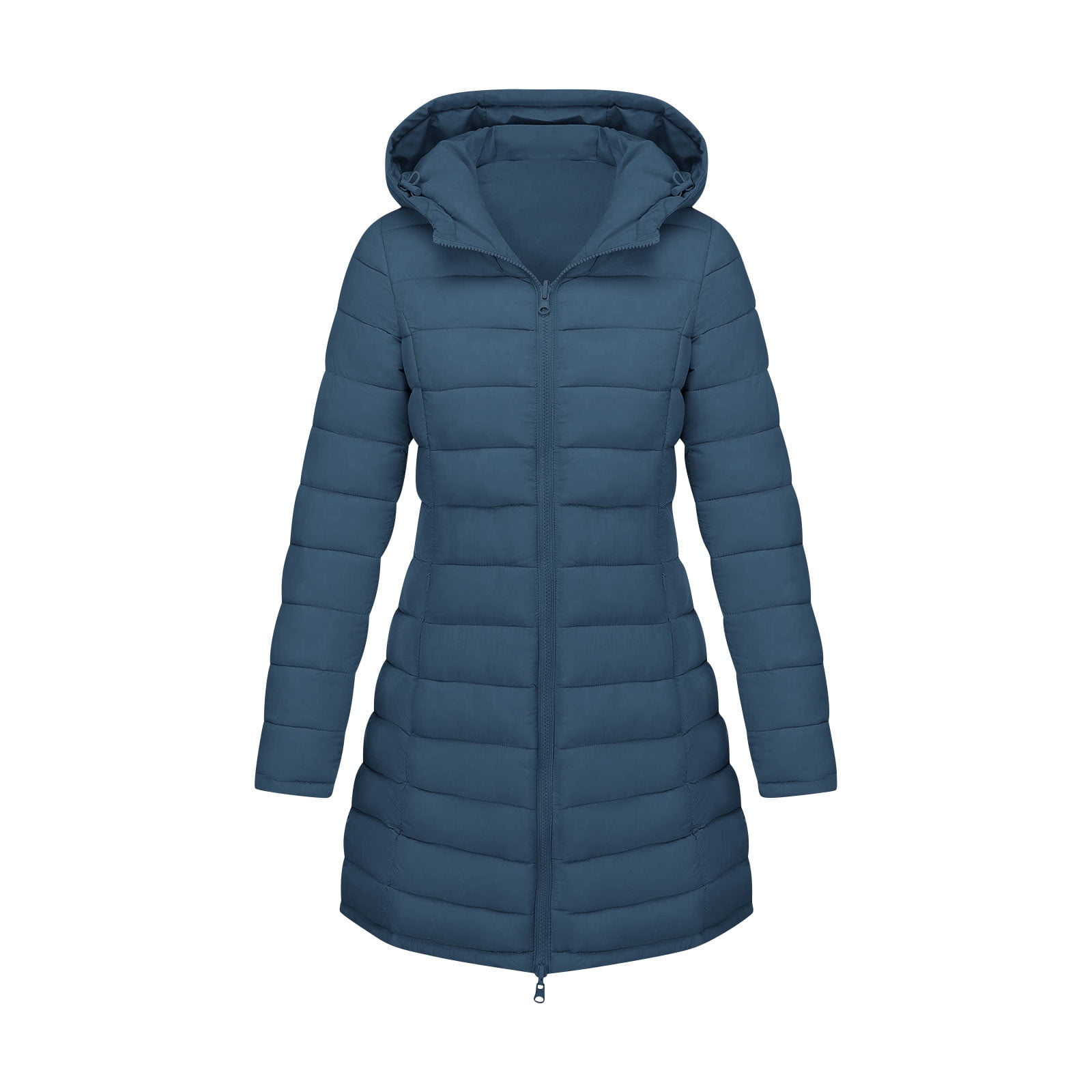 Click here for Birdeem Womens Padded Jacket  Solid Color Long-Sle... prices