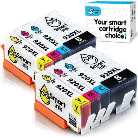 Smart Ink Compatible Ink Cartridge Replacement for HP 920 XL 920XL (2BK ...