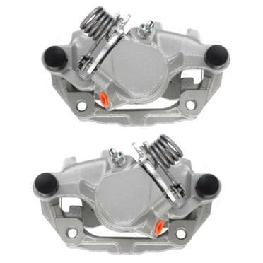 AutoShack Front and Rear Brake Calipers Set of 4 Assembly with Bracket ...